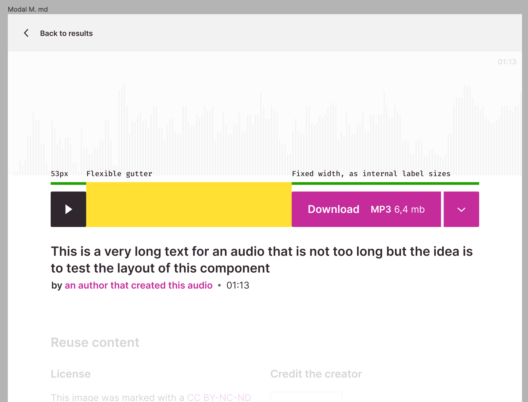 Audio result page responsiveness is messy · Issue #544 · WordPress/openverse-frontend · GitHub