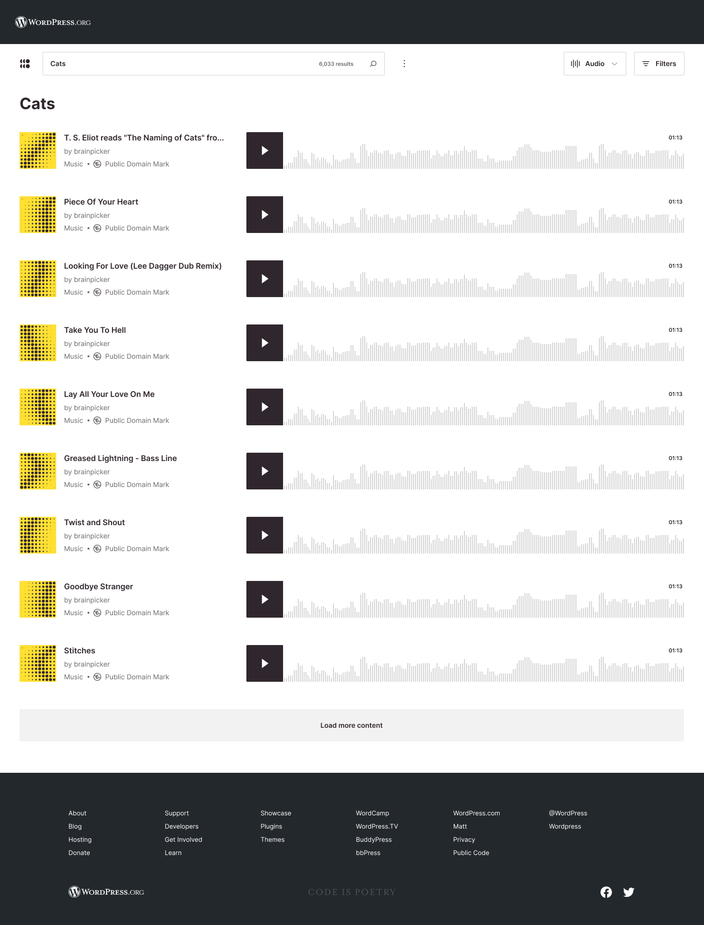 Default artwork for audio · Issue #349 · WordPress/openverse-frontend · GitHub