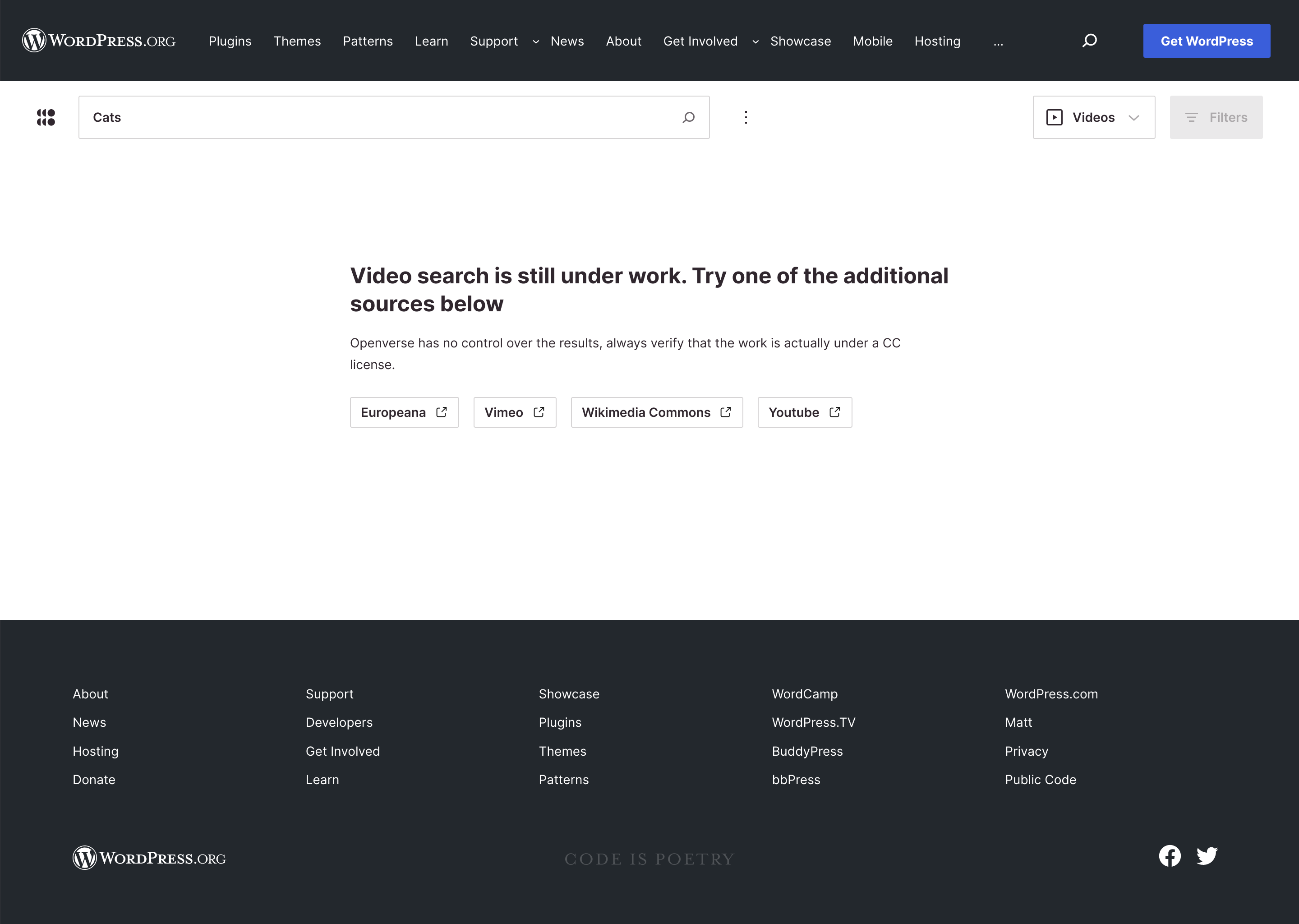 Additional type page · Issue #1124 · WordPress/openverse-frontend · GitHub
