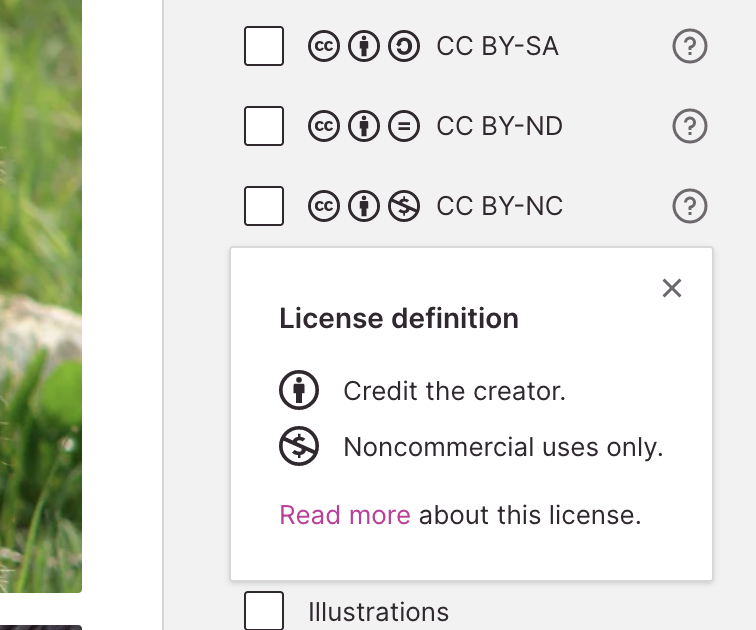 Size of license definition popover is different for every license · Issue #1584 · WordPress ...