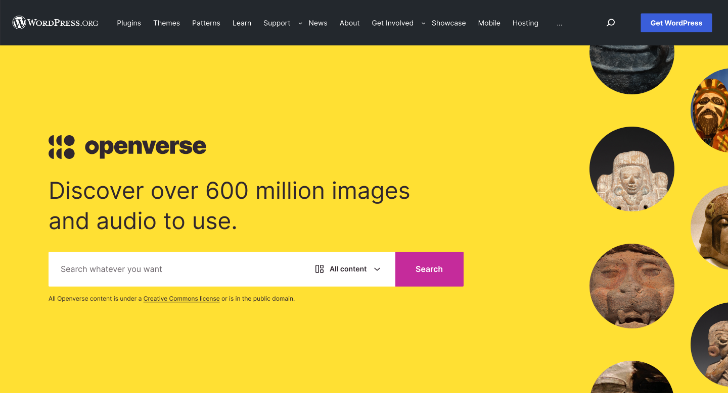 Copy improvements in the search flow · Issue #1701 · WordPress/openverse-frontend · GitHub