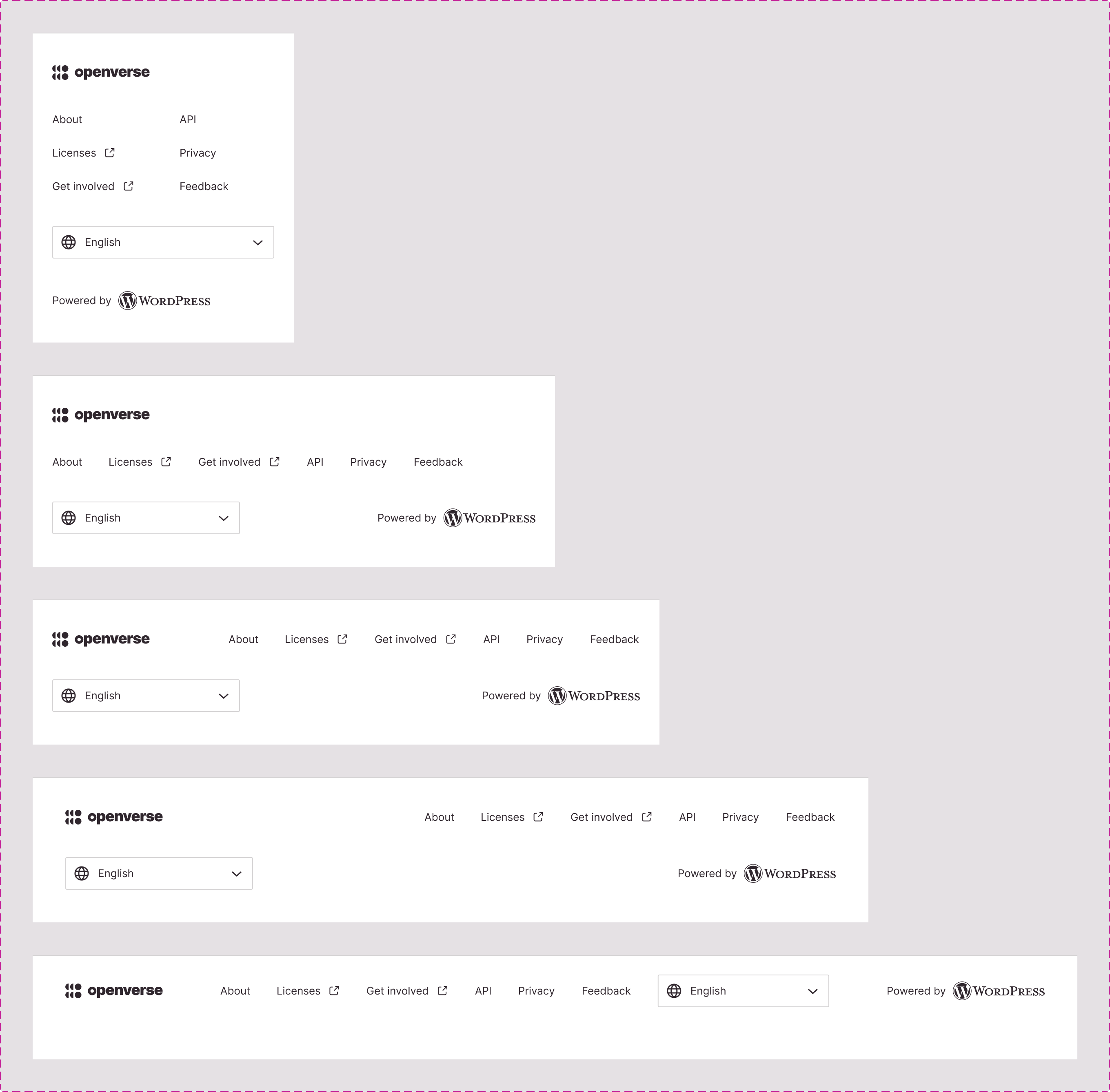 Openverse footer · Issue #1811 · WordPress/openverse-frontend · GitHub