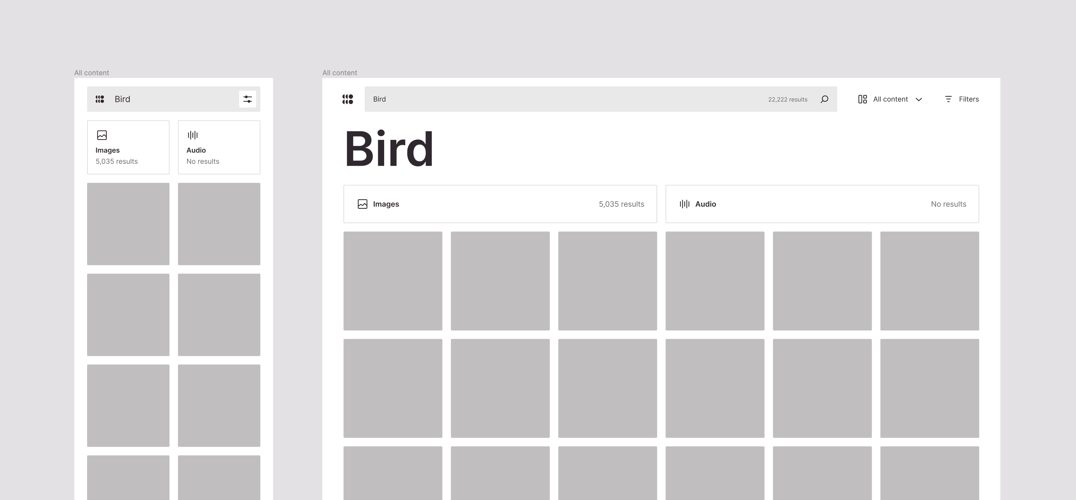 Enable content link for no results and add pill in switcher popover ...