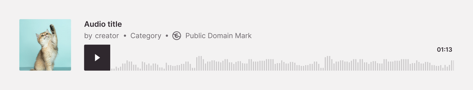 Audio components improvement · Issue #2910 · WordPress/openverse · GitHub