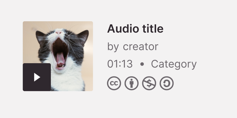 Audio components improvement · Issue #2910 · WordPress/openverse · GitHub