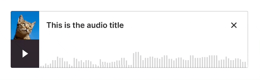 Audio components improvement · Issue #2910 · WordPress/openverse · GitHub