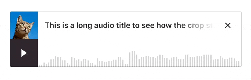 Audio components improvement · Issue #2910 · WordPress/openverse · GitHub