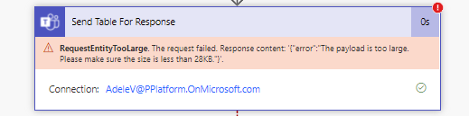 [CoE Starter Kit - BUG] Request Orphaned Objects Reassigned (Child) fails when too many objects ...