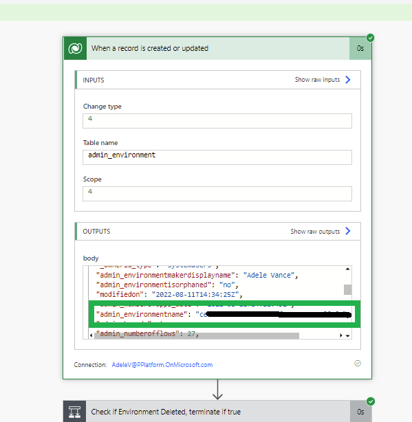 [CoE Starter Kit - BUG] Env Request | Create Approved Environment -> Does not wait after Create ...