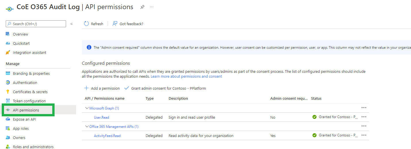 [CoE Starter Kit - QUESTION] GCC Audit Log Collection issues · Issue ...