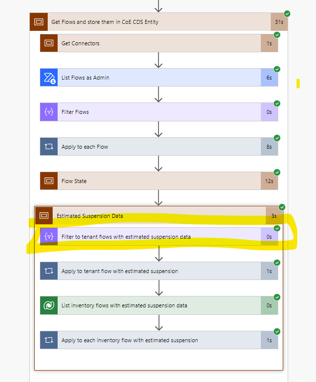 Flows pending suspension empty · Issue #3811 · microsoft/coe-starter ...
