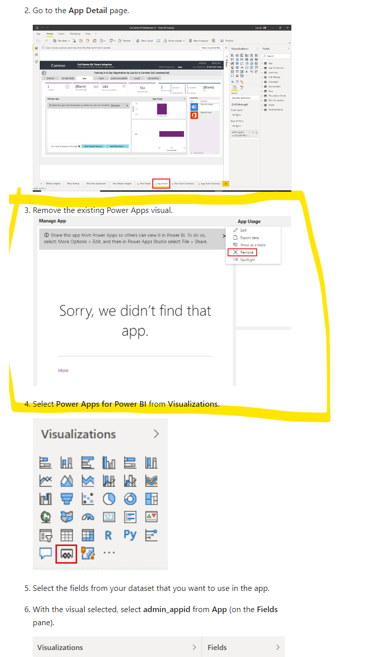[CoE Starter Kit - BUG] Unable to embed Admin - Access this App inside Power BI dashboard ...