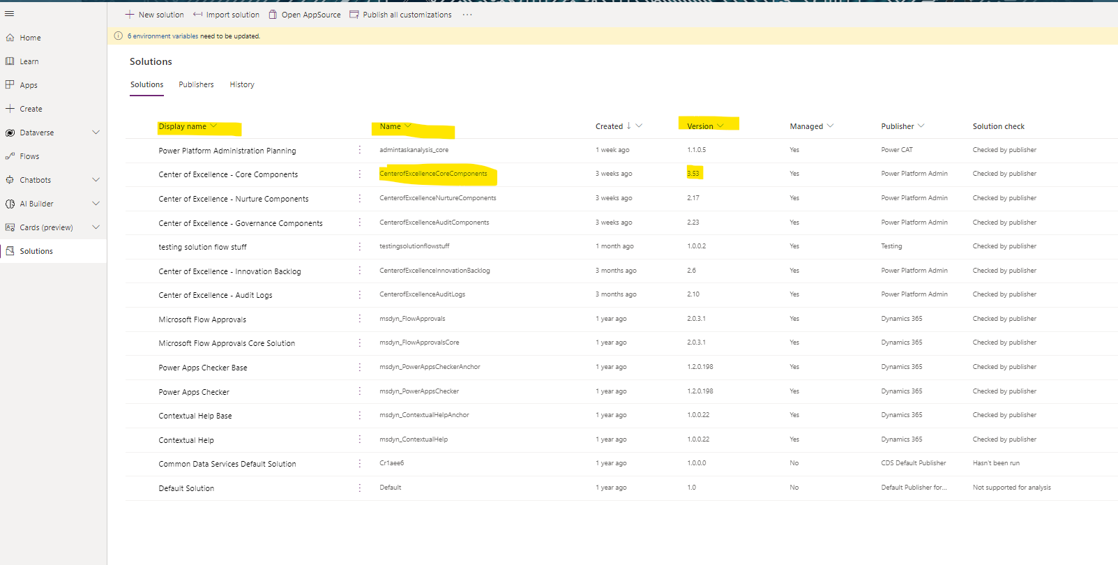 [CoE Starter Kit - BUG] Issue upgrading Core components solution · Issue #4049 · microsoft/coe ...