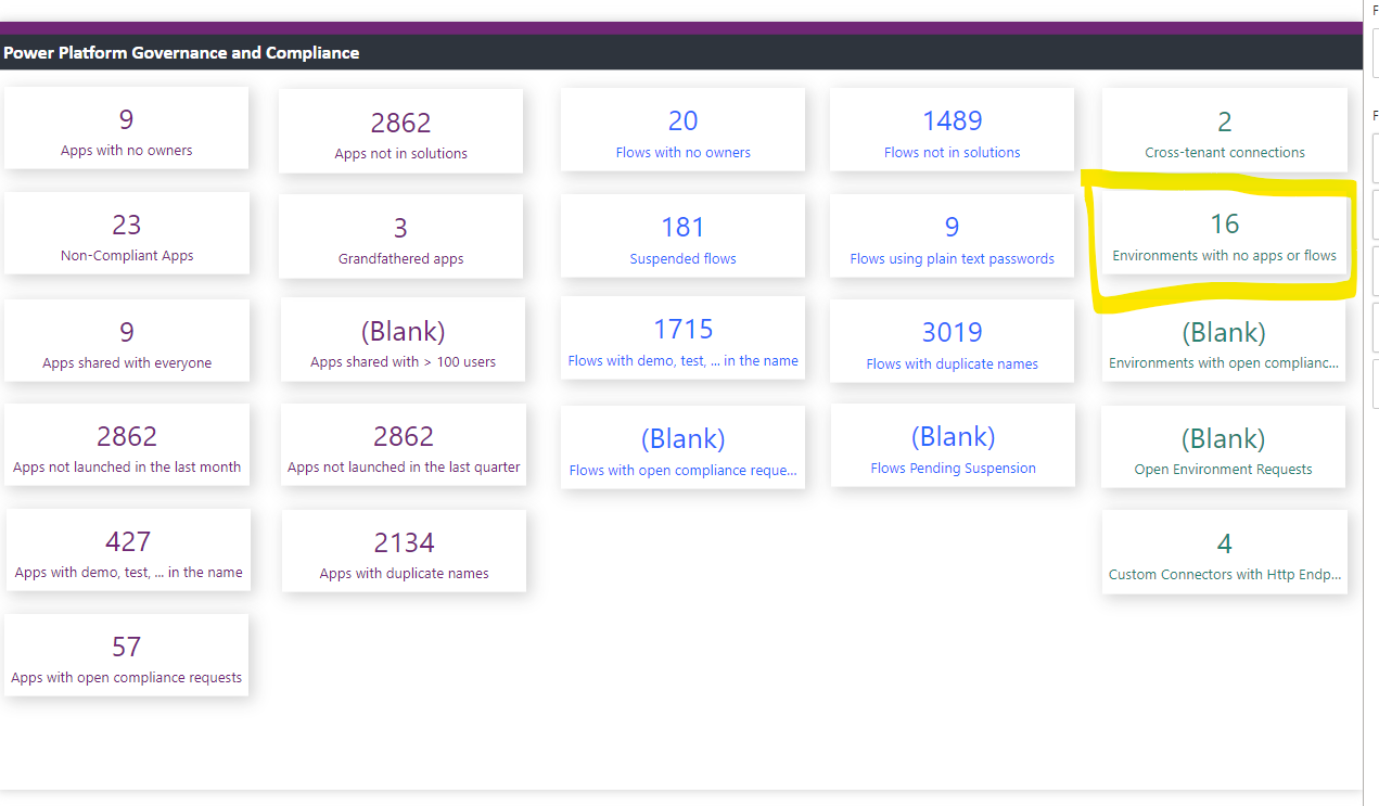 [CoE Starter Kit - QUESTION] Do we see Dataverse for Teams environments that have been flagged ...