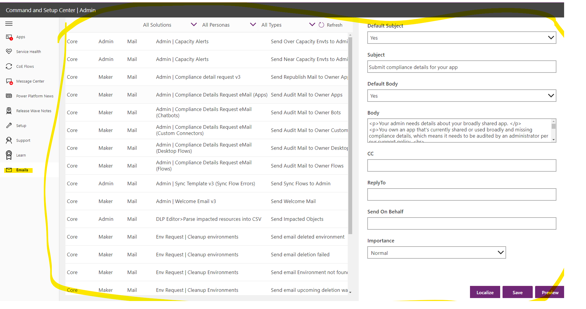 [CoE Starter Kit - Feature]: Configure Email UX redo · Issue #4489 · microsoft/coe-starter-kit ...