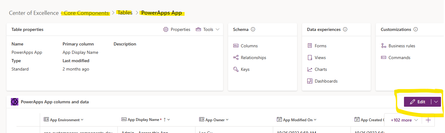 [CoE Starter Kit - BUG] PBI Dashboard reports issues on every PBI refresh in Apps table · Issue ...