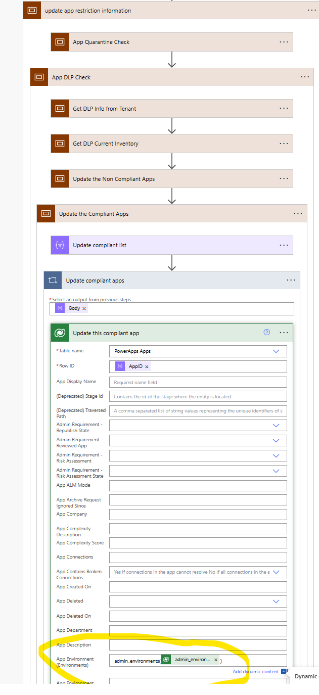 [CoE Starter Kit - BUG] Apps and Flows are not mapped to an environment ...