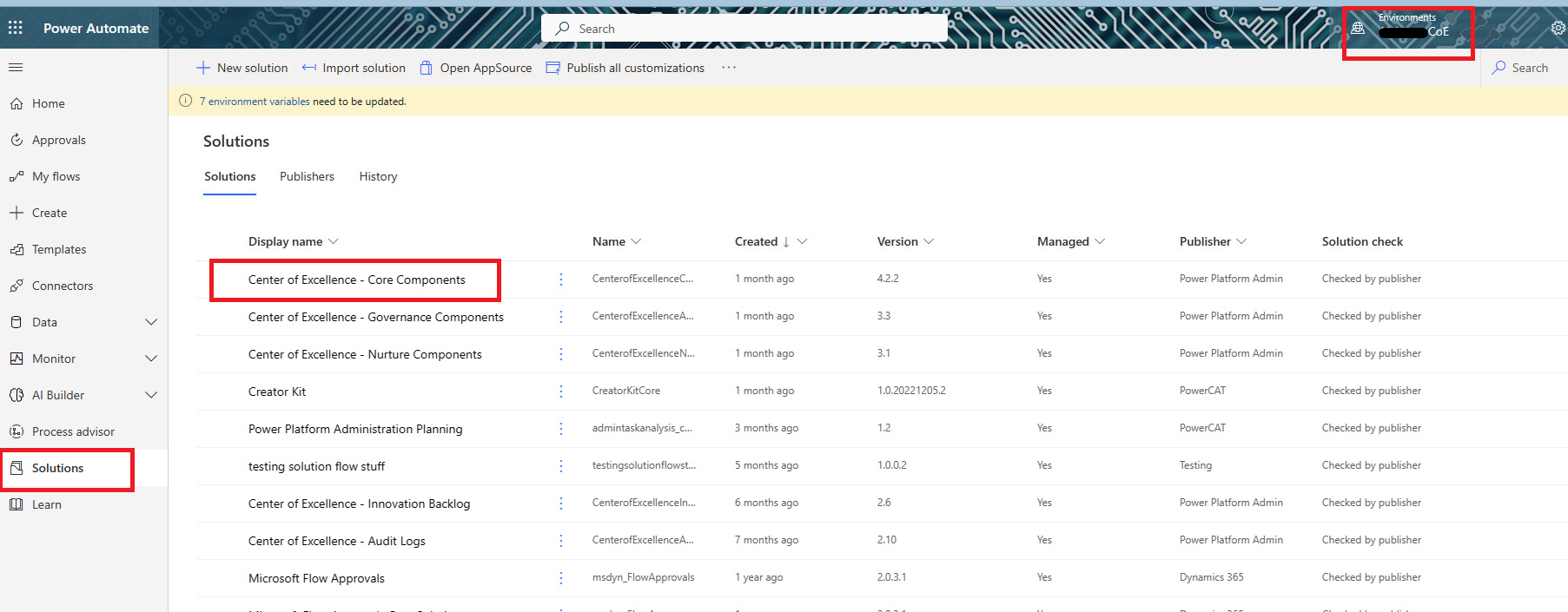 [CoE Starter Kit - BUG] Flow Trigger field has no data · Issue #4678 · microsoft/coe-starter-kit ...