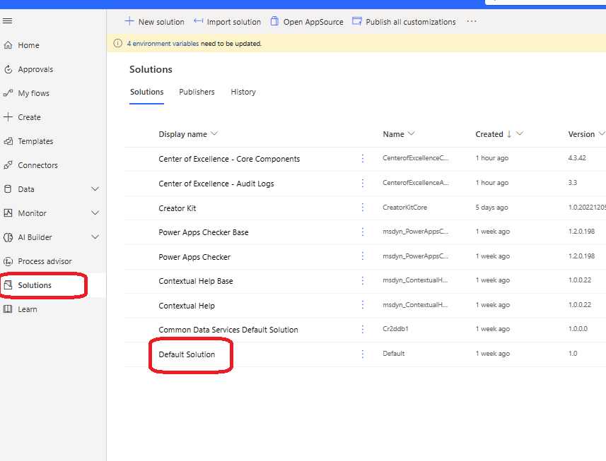 [CoE Starter Kit - BUG] Audit Logs solution fails after upgrade - and fixing up did not work ...