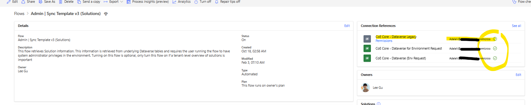 [CoE Starter Kit - BUG] Connection issues with some Admin Flows · Issue #4987 · microsoft/coe ...