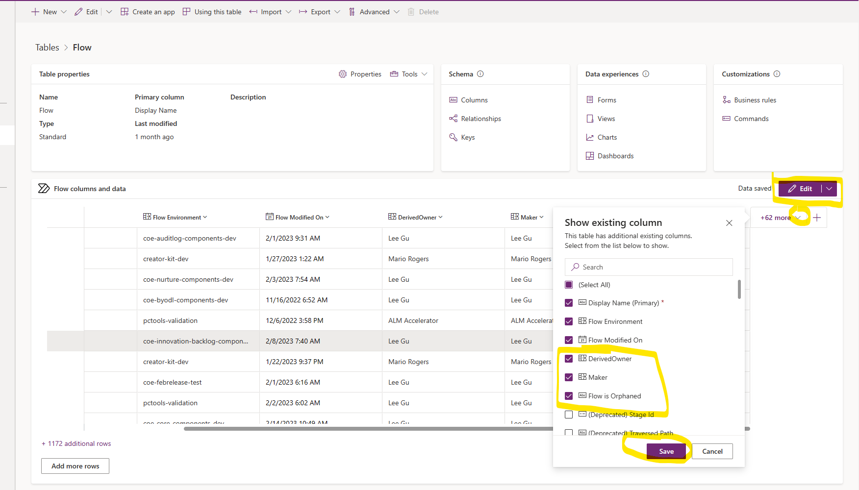 [CoE Starter Kit - BUG] Flow whose owner is group instead of user is ...