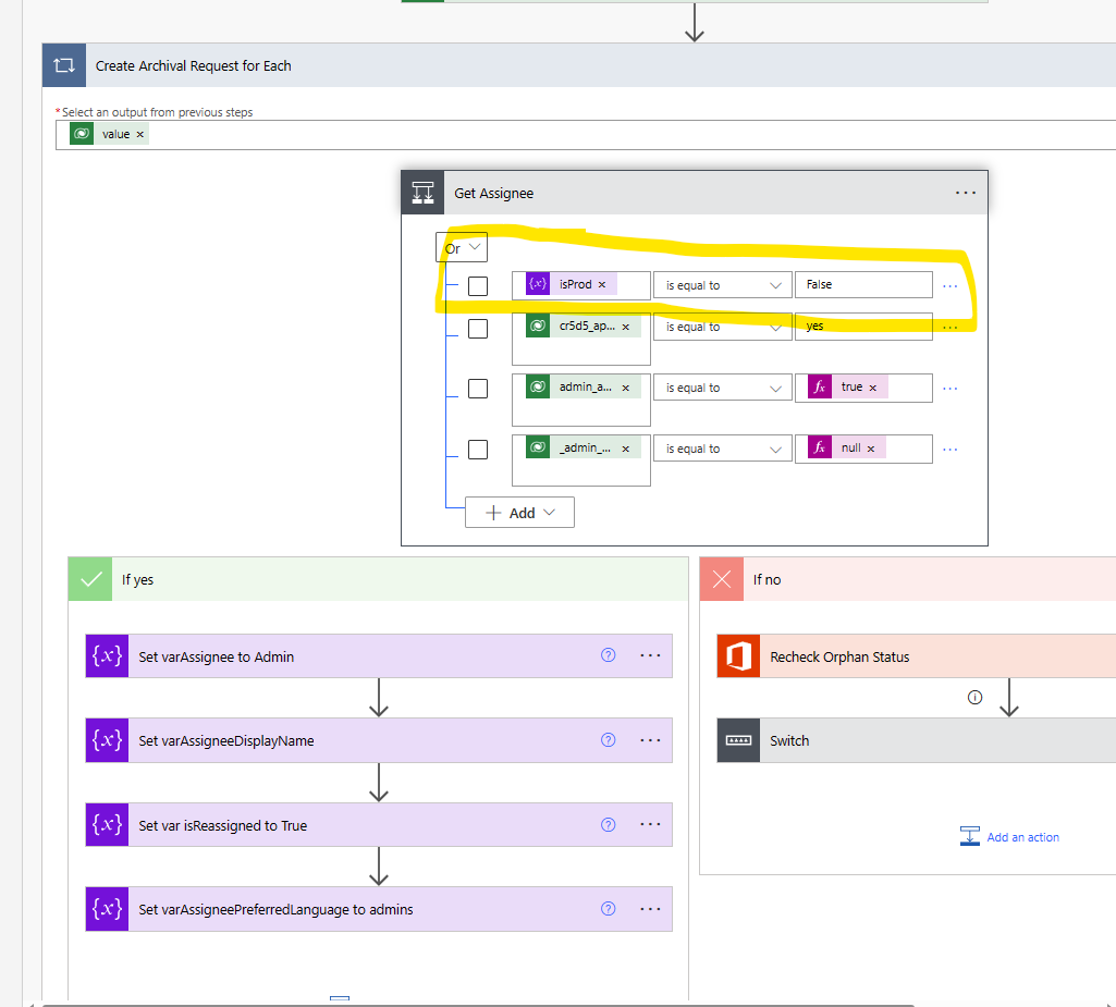 [CoE Starter Kit - BUG] ProductionEnvironment variable not functional for Inactivity Flows ...