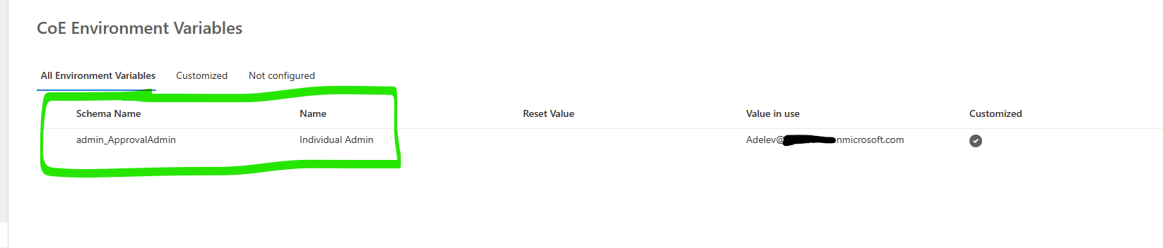 [CoE Starter Kit - BUG] ProductionEnvironment variable not functional for Inactivity Flows ...