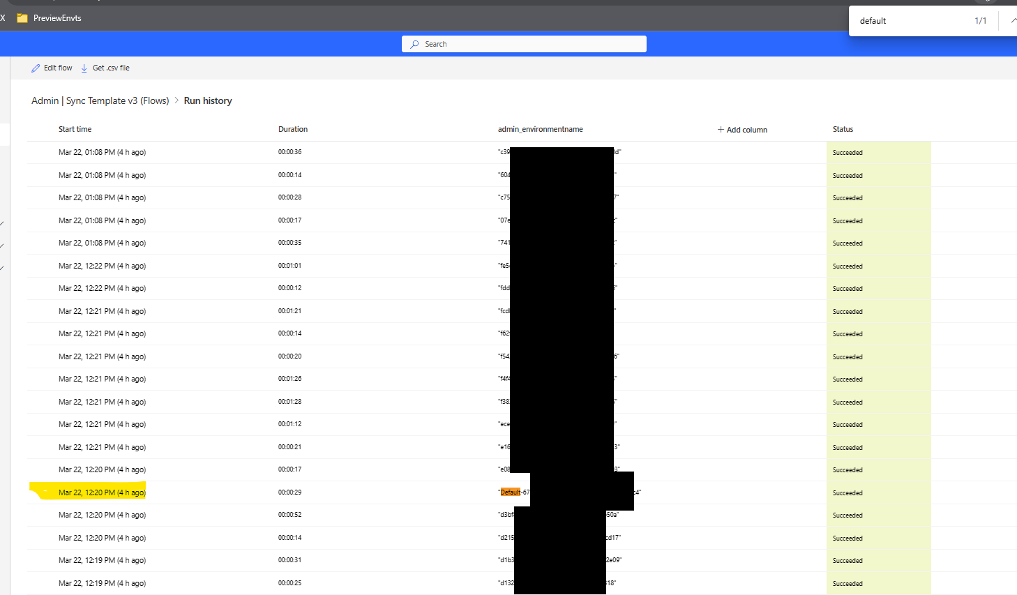 [CoE Starter Kit - BUG] Power Platform Admin View - Flows · Issue #5061 · microsoft/coe-starter ...