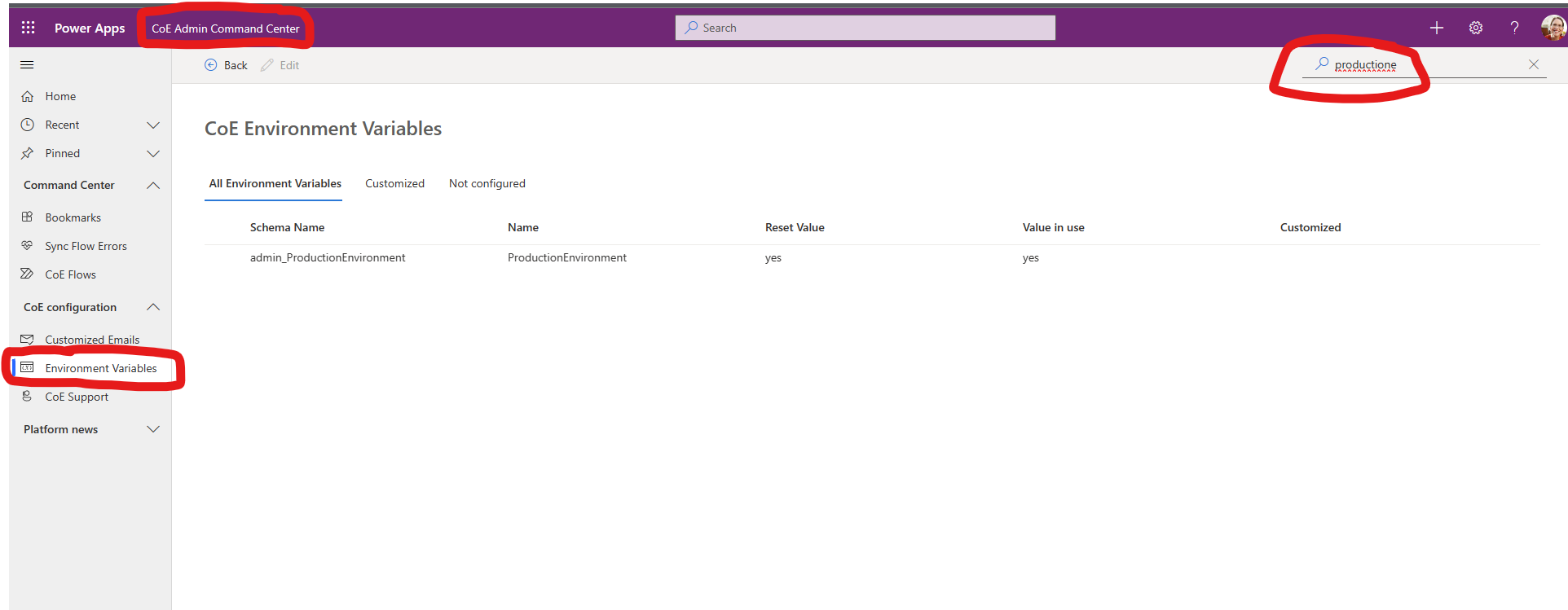[CoE Starter Kit - just pulls only canvas and model driven apps · Issue ...