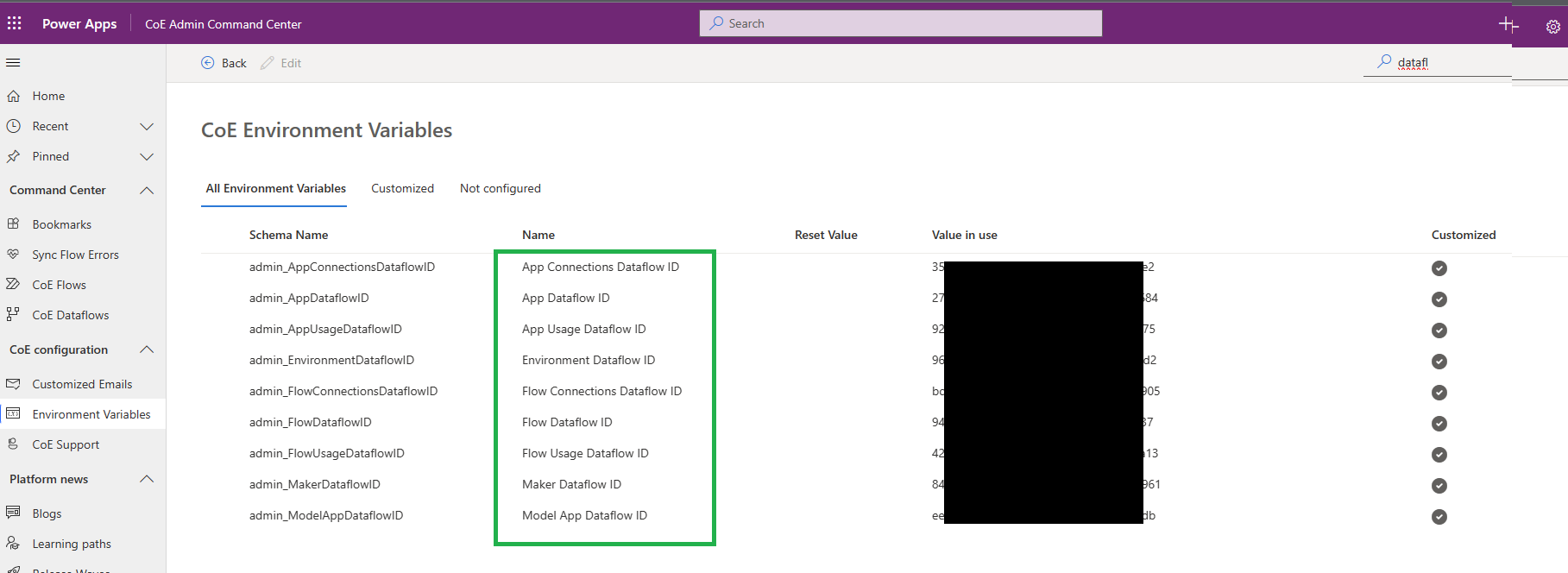 [CoE Starter Kit - QUESTION] CoE BYODL - When App dataflow refresh is ...