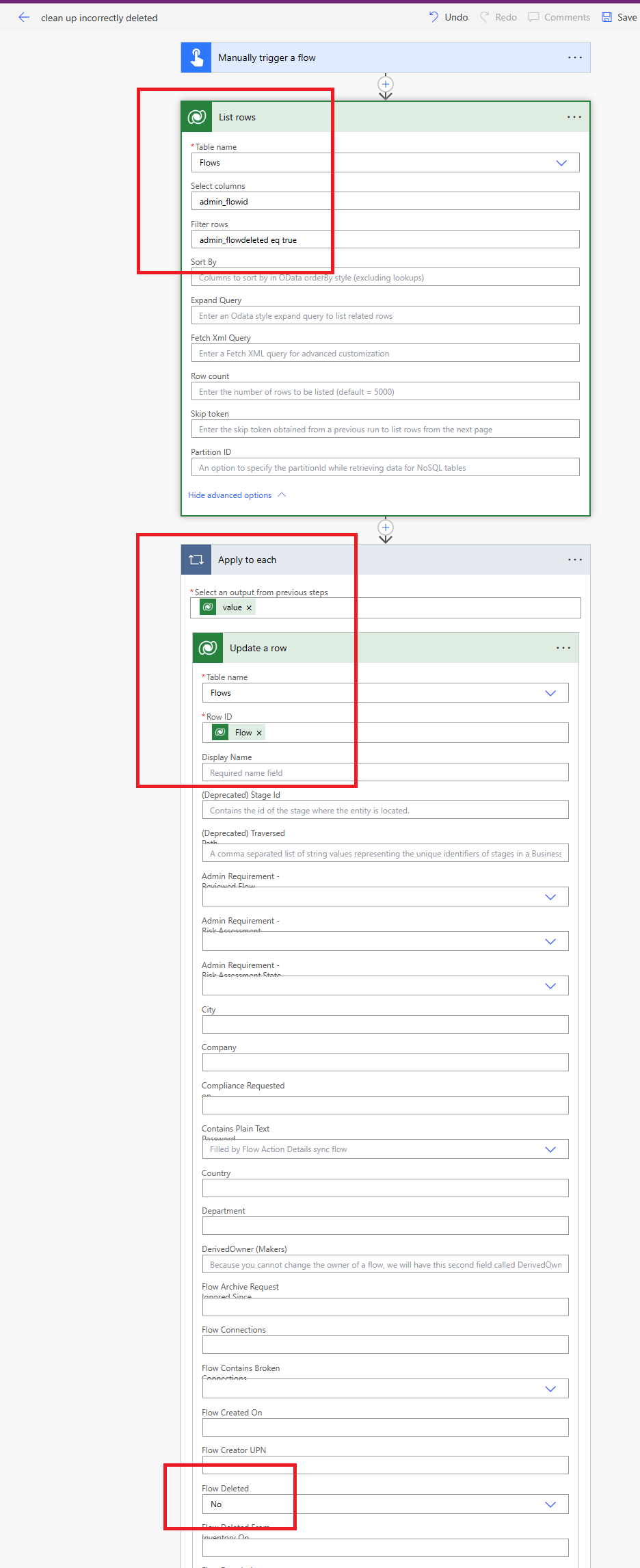 [CoE Starter Kit - BUG] CLEANUP HELPER - Check Deleted (Cloud Flows) marking existing Flows as ...