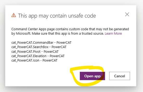 [CoE Starter Kit - BUG] Admin Command Center missing toolbar buttons · Issue #5321 · microsoft ...