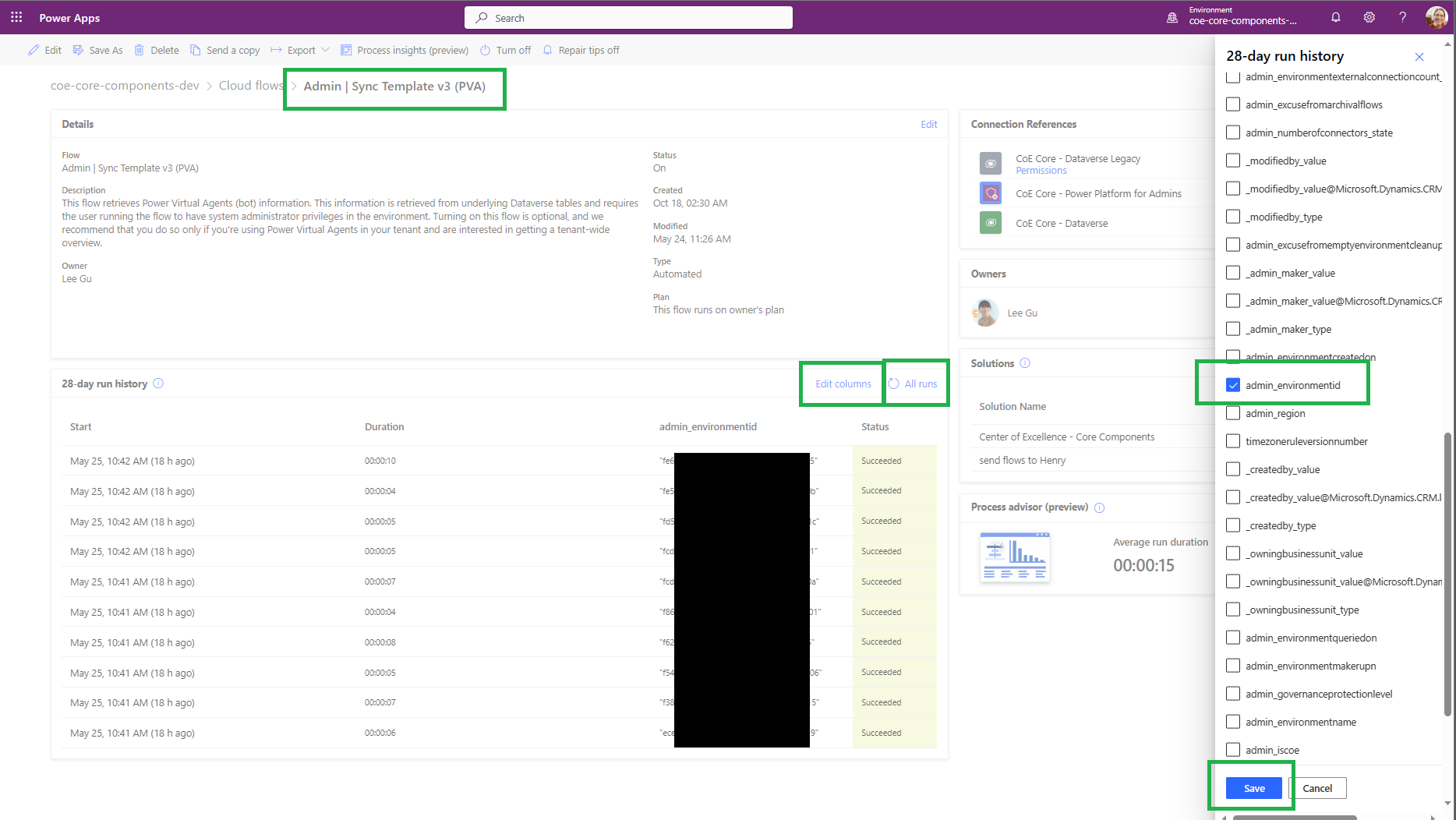 [CoE Starter Kit - BUG] CoE Dashboard Not showing any Data for Desktop Flow and PVA pages ...
