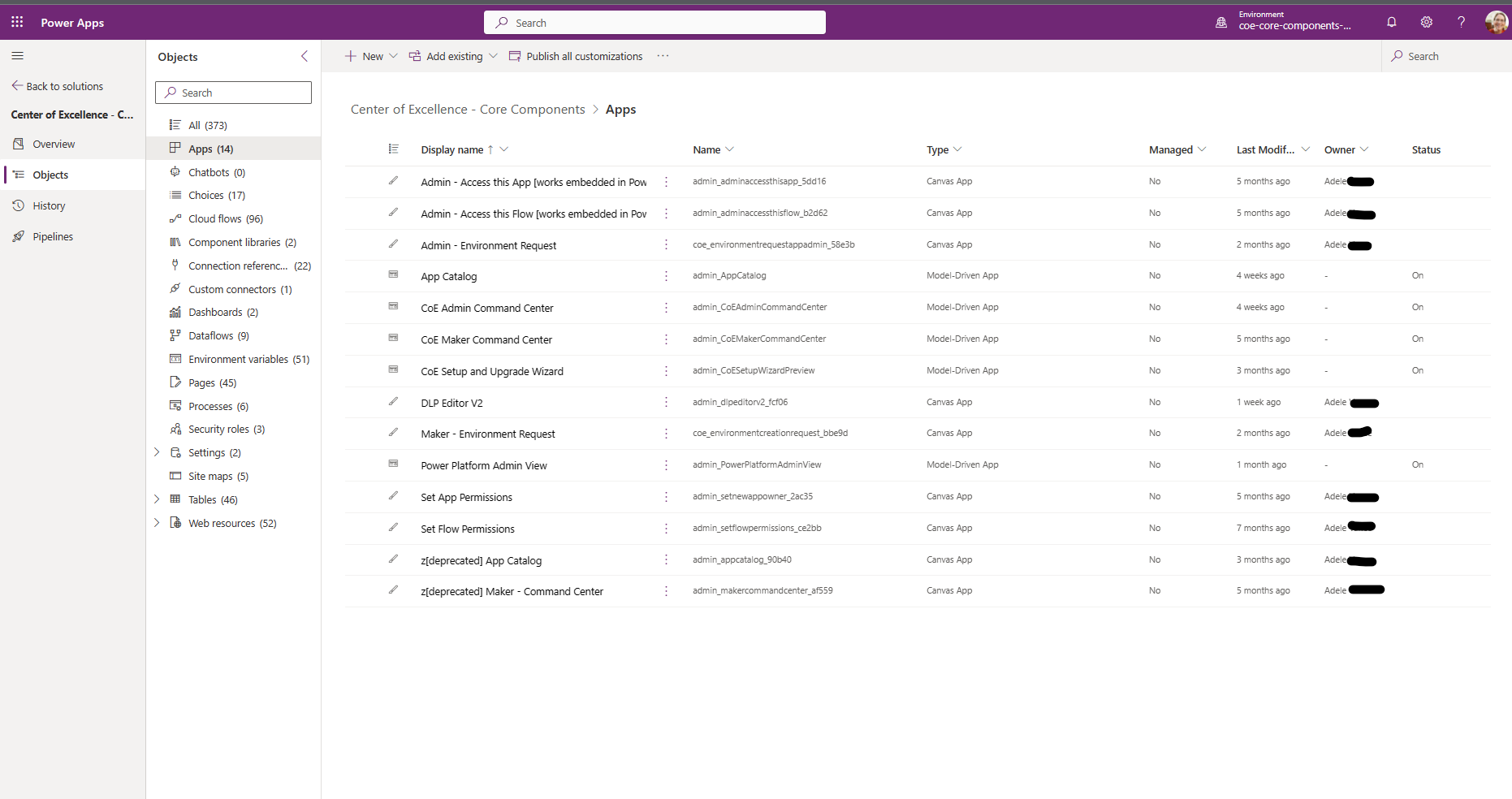 [CoE Starter Kit - BUG] Error Turning on Child Flows in COE Core Components · Issue #5718 ...