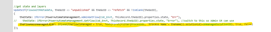 [CoE Starter Kit - Feature]: Add ability to see if unmanaged layer ...