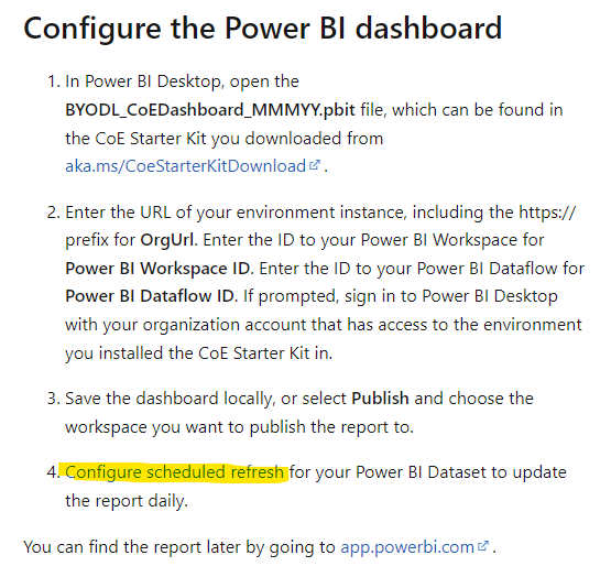 [CoE Starter Kit - COE Governance · Issue #6123 · microsoft/coe-starter-kit · GitHub
