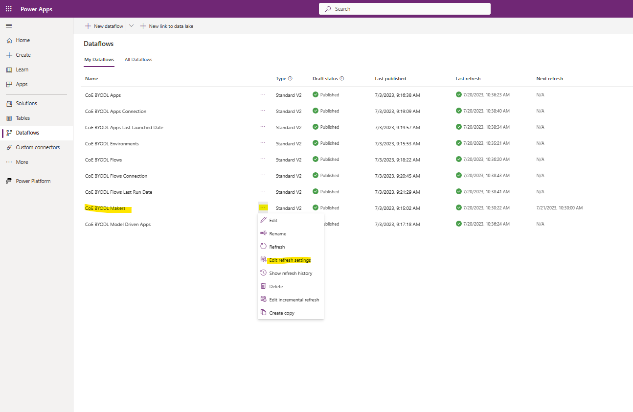 [CoE Starter Kit - QUESTION] SYNC HELPER - Get Security Role Users Performance Warning Email ...