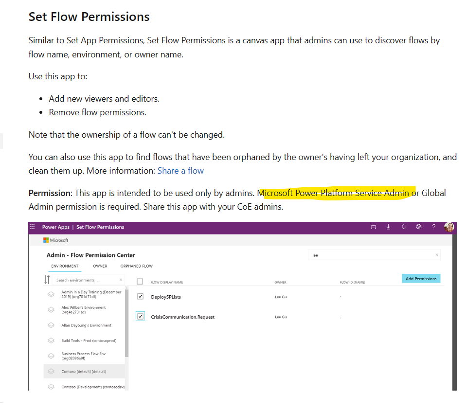 [CoE Starter Kit - BUG] Sharing Set App Permissions - 'user with object id does not have any ...