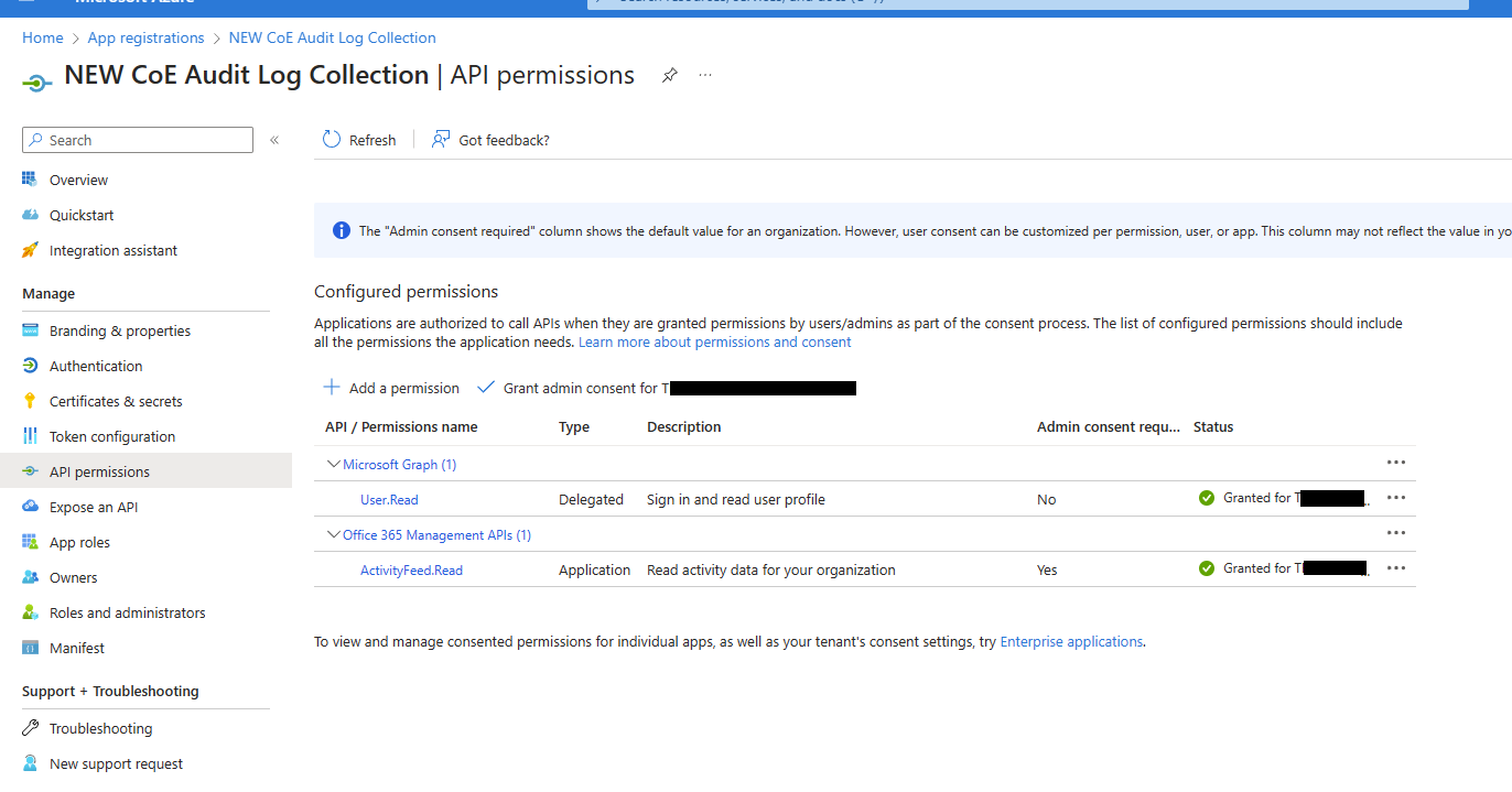 [CoE Starter Kit - BUG] Small doc updates for audit logs via HTTP ...