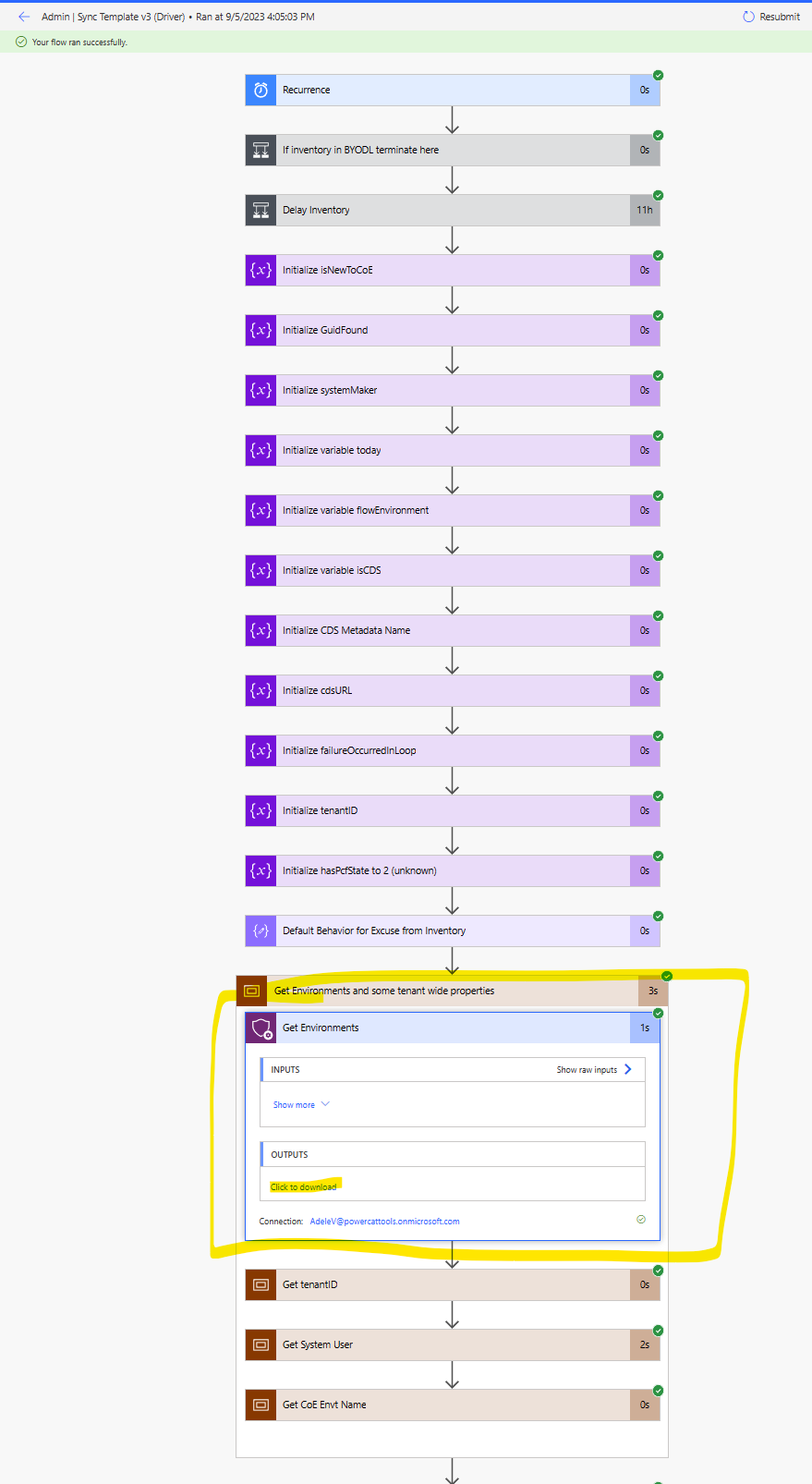 [CoE Starter Kit - BUG]Active Connectors does not show the correct usage by Apps and Flows ...