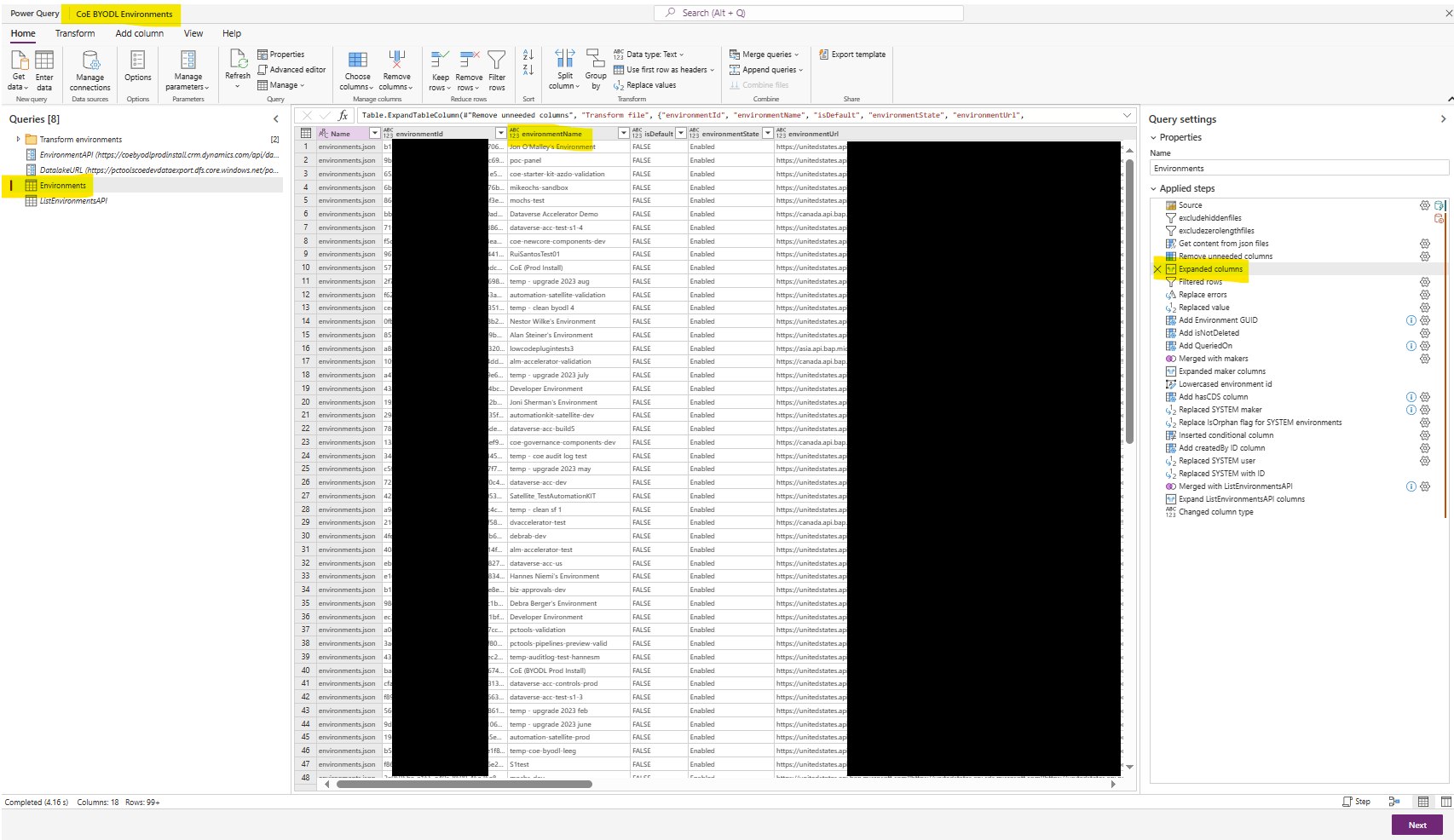 [CoE Starter Kit - BUG] App Environment Display name is blank in PowerApps table · Issue #6814 ...