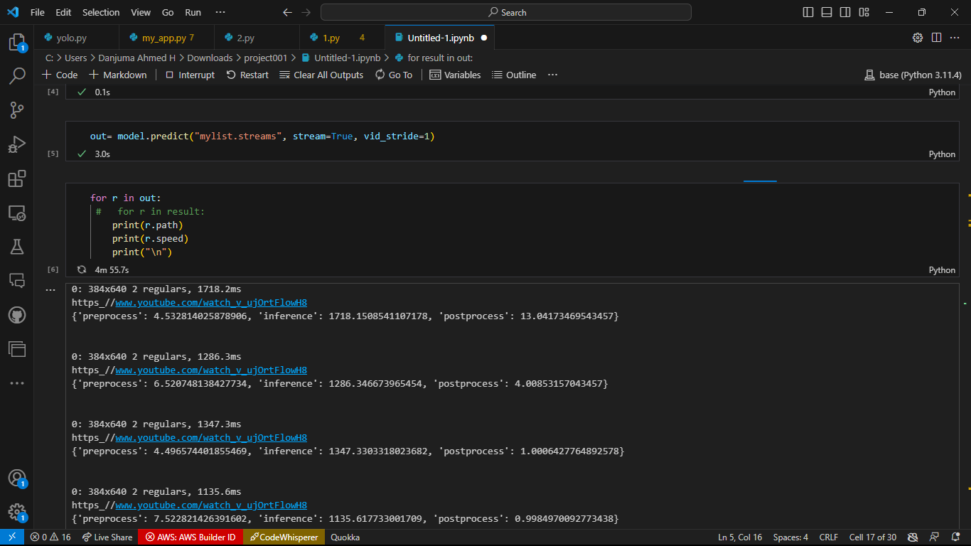 Detecting objects on multiple RTSP streams · Issue #1387 · ultralytics/ultralytics · GitHub