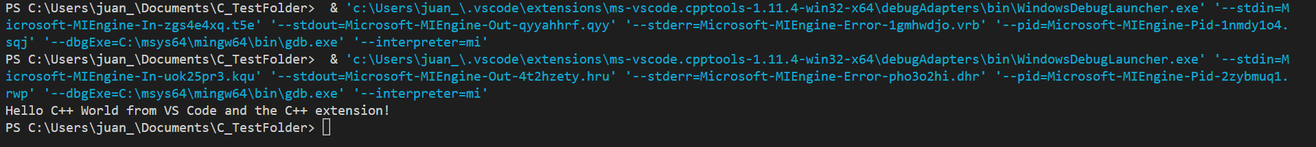 Double expected output from debug terminal · Issue #157528 · microsoft ...