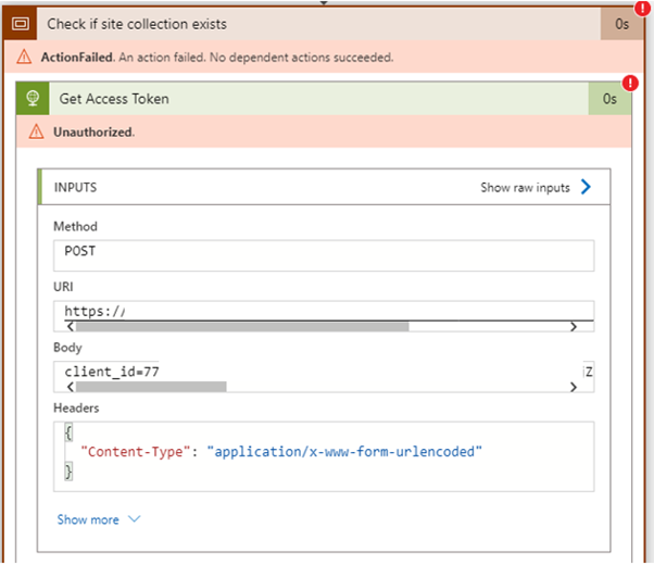 Logic app authentication issue · Issue #299 · OfficeDev/microsoft-teams-apps-requestateam · GitHub