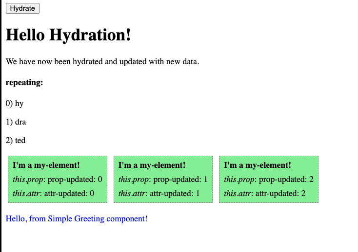 [discussion / question] native `HTMLElement` support for SSR · Issue ...