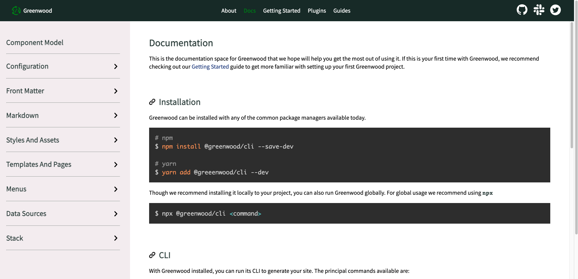 clean up unnecessary scrollbars on the website · Issue #734 · ProjectEvergreen/greenwood · GitHub