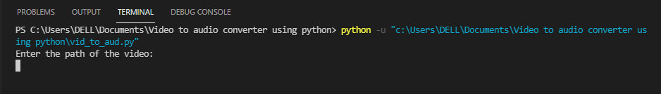 GitHub - lovishprabhakar/Video-to-audio-convertor: A python scripts ...