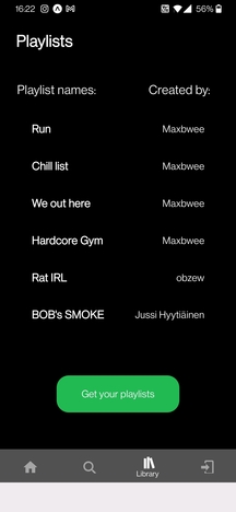 GitHub - Maxbwee/SpotifyClone