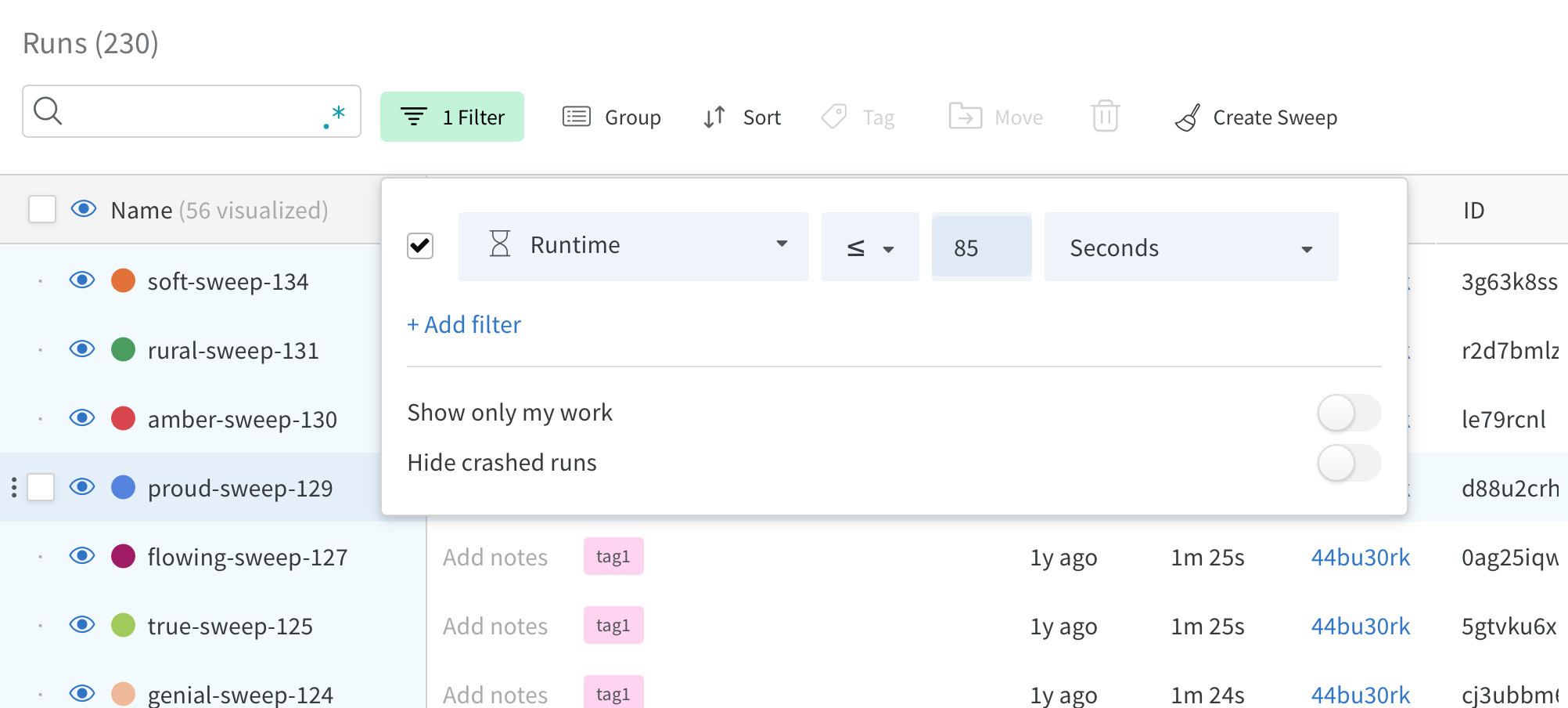 [Feature]: Mass delete runs · Issue #3804 · wandb/wandb · GitHub