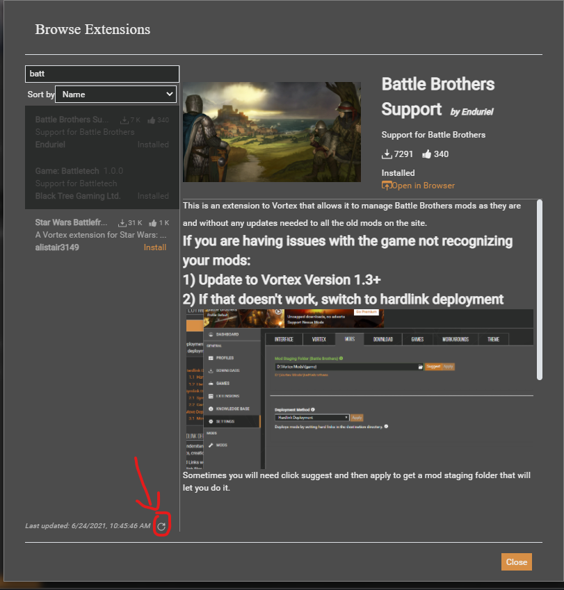 Suggestion - Extension page improvements · Issue #9531 · Nexus-Mods ...